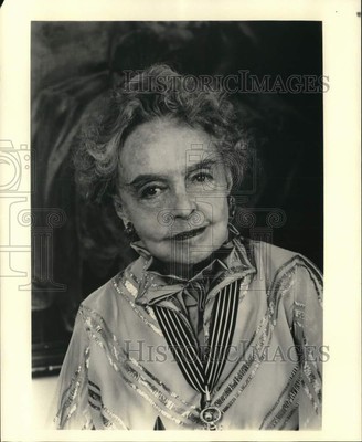 1984 Press Photo Actress Lillian Gish in "American Film Institute ...