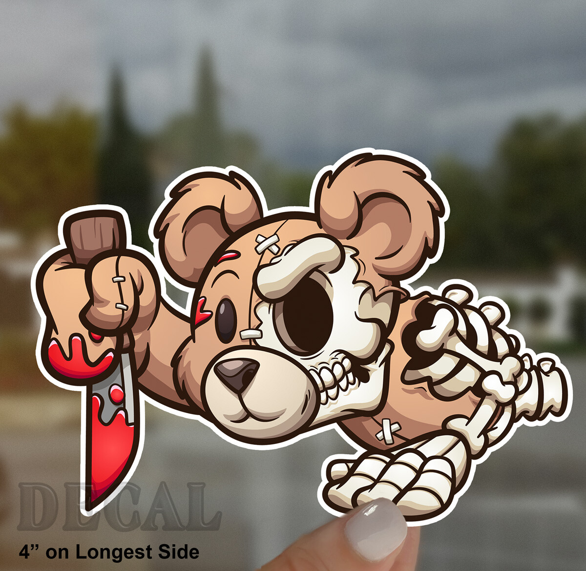 Zombie Teddy Bear Drawings