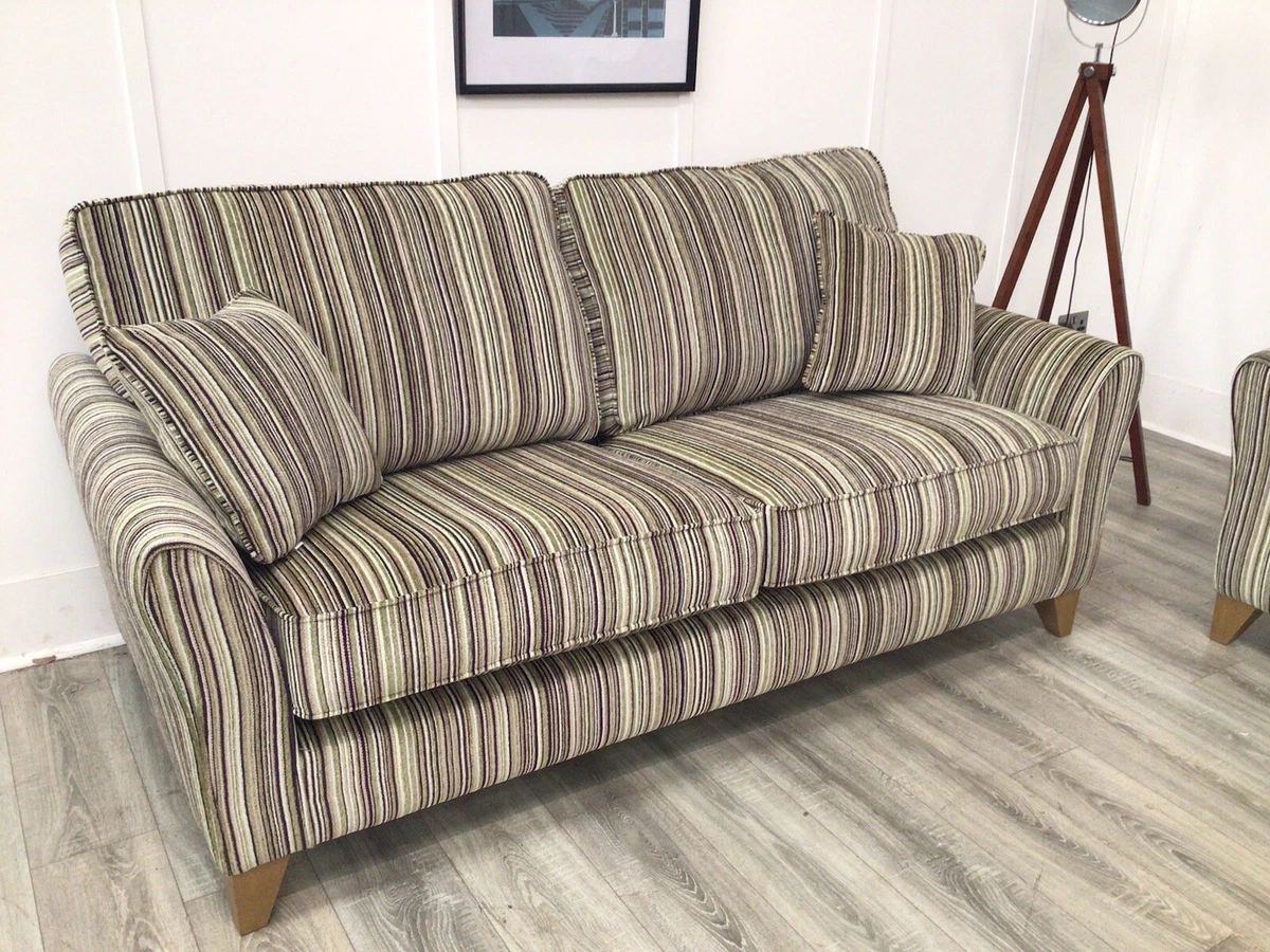Sofas Striped Fabric | Baci Living Room