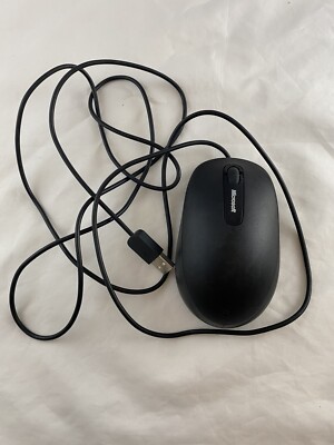 Microsoft Comfort Mouse 3000 Black Optical Mouse Model 1479 - TESTED | eBay