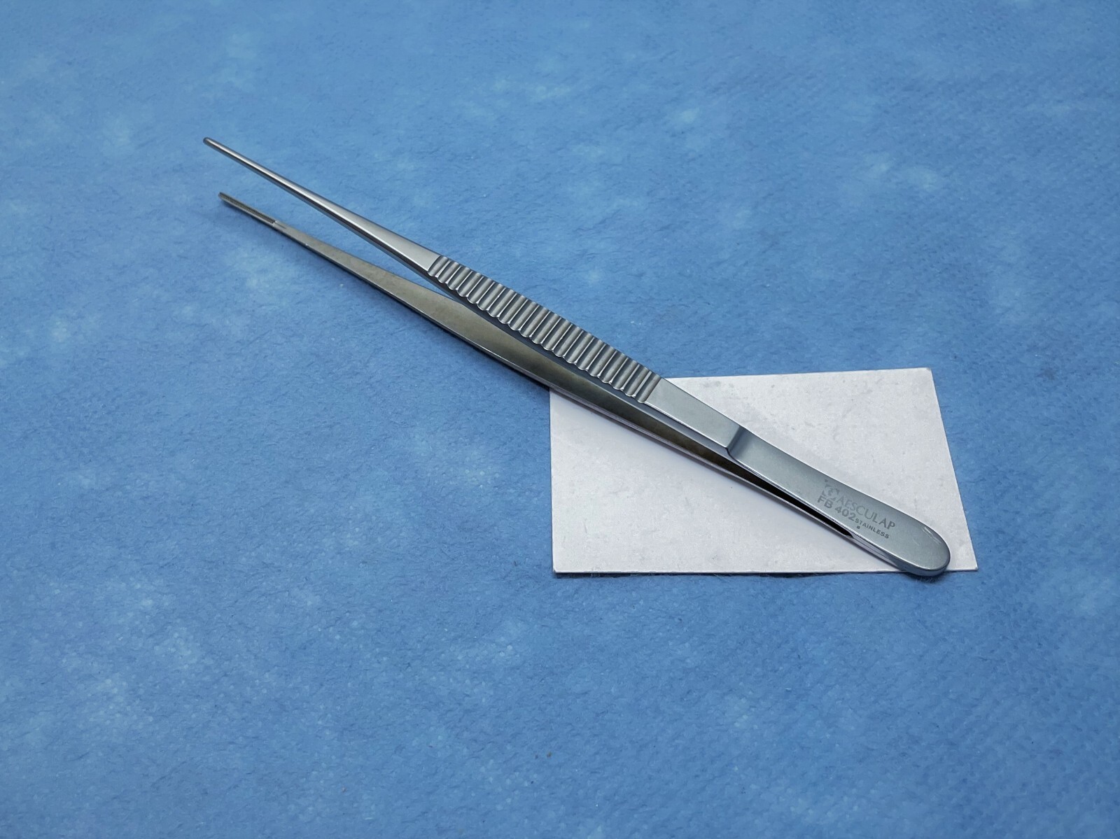 Aesculap FB402 DeBakey Tissue Forceps, ATRAUMATA, 7-7/8", 2mm Tip ...