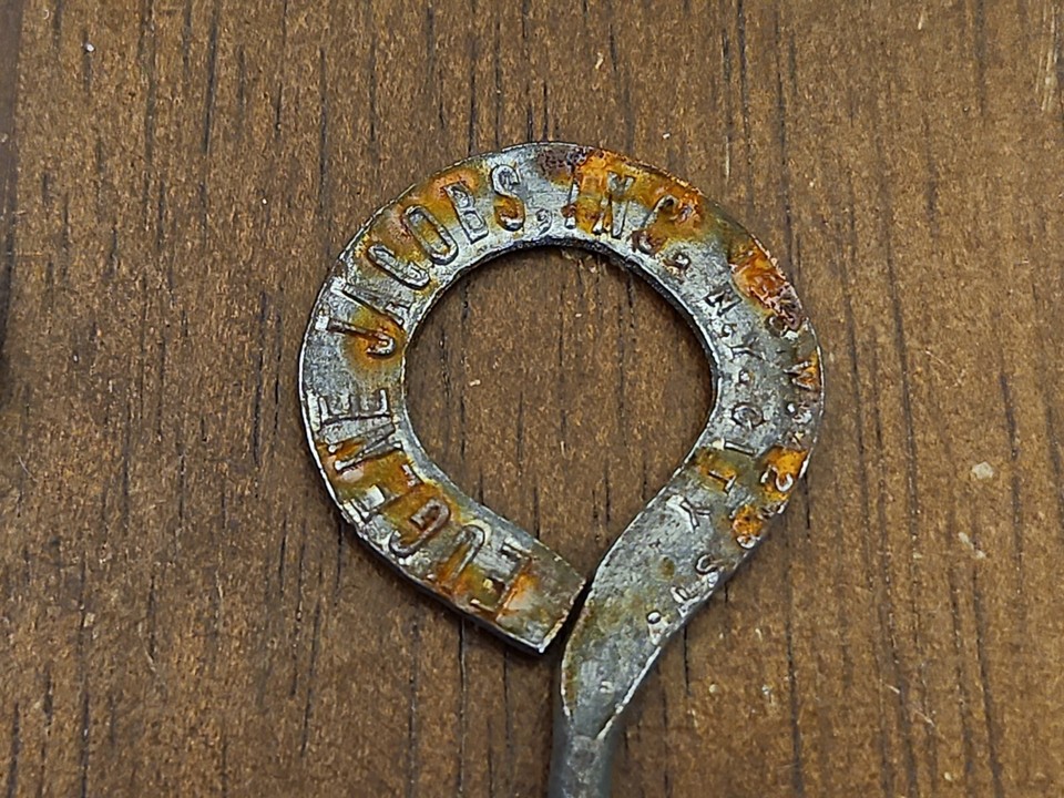 3 Vintage Metal Shoe Button Hooks, Eugene Jacobs & Unmarked Retro Shoe ...