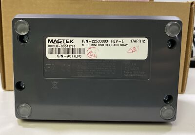 New MAGTEK 22533003 MICR MINI Check Scanner, USB Dark Grey | eBay