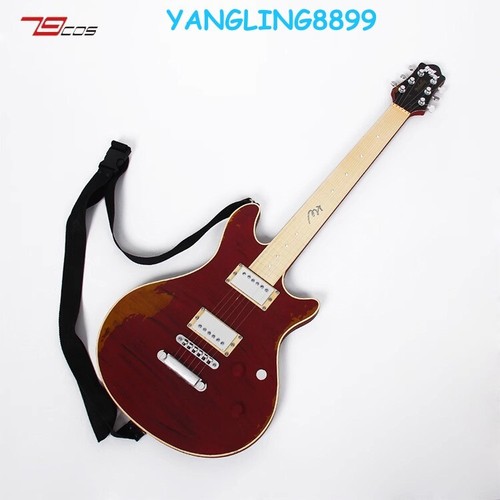 Anime BanG Dream! It's MyGO!! Rāna Kaname Cosplay Guitar Red Handheld ...