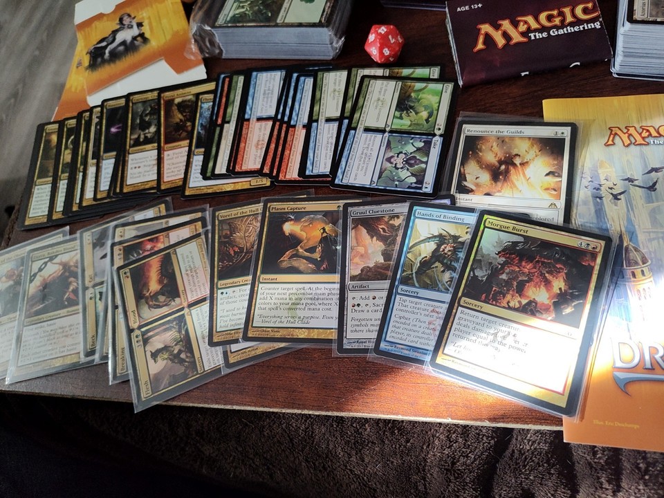 DRAGON'S MAZE Fat Pack, Opened, Magic the Gathering 2013, Everything ...