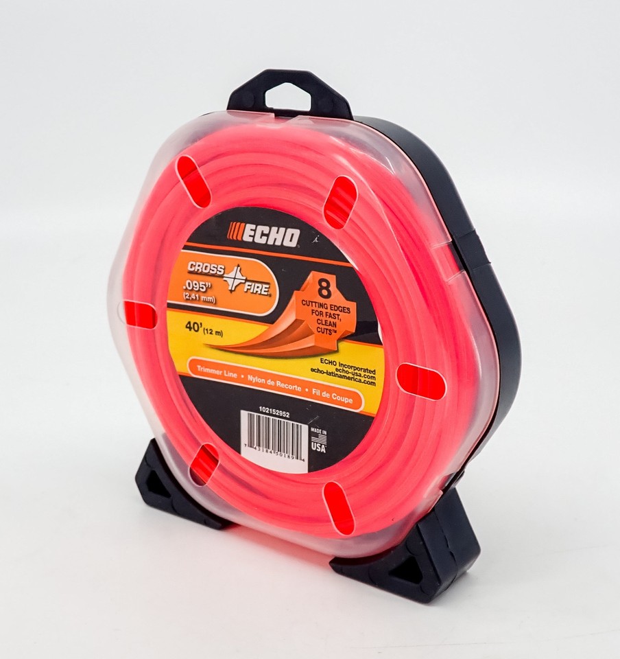 GENUINE ECHO CROSSFIRE TRIMMER LINE .095 40FT 102152952 | eBay