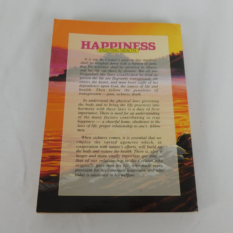 Ministry Of Healing Health Happiness Paperback 1990 Ellen White ...