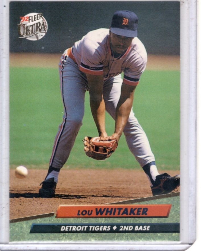 1992 Fleer Ultra #65 Lou Whitaker Detroit Tigers baseball card | eBay