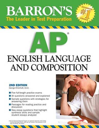 Barrons AP English Language and Composition - Paperback - ACCEPTABLE ...