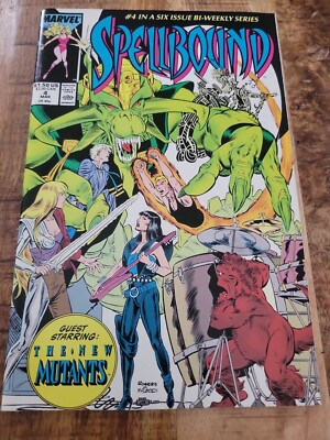 Spellbound Vol. 1 No. 4 March 1988 Marvel Comics Group First Printing ...