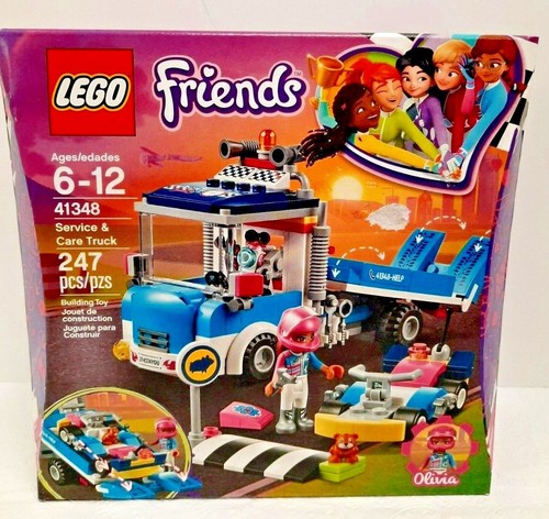 Lego Friends 41348 Service Truck Care Olivia Age 6+ Gift Building Toy ...