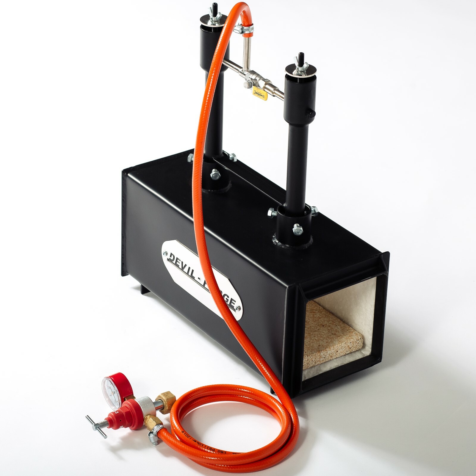 DFPROF2 GAS PROPANE FORGE Furnace Burner Knife Making Blacksmith USA | eBay