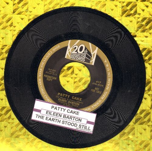 Barton, Eileen - Patty Cake 20th Century 417 Promo Vinyl 45 rpm Record ...
