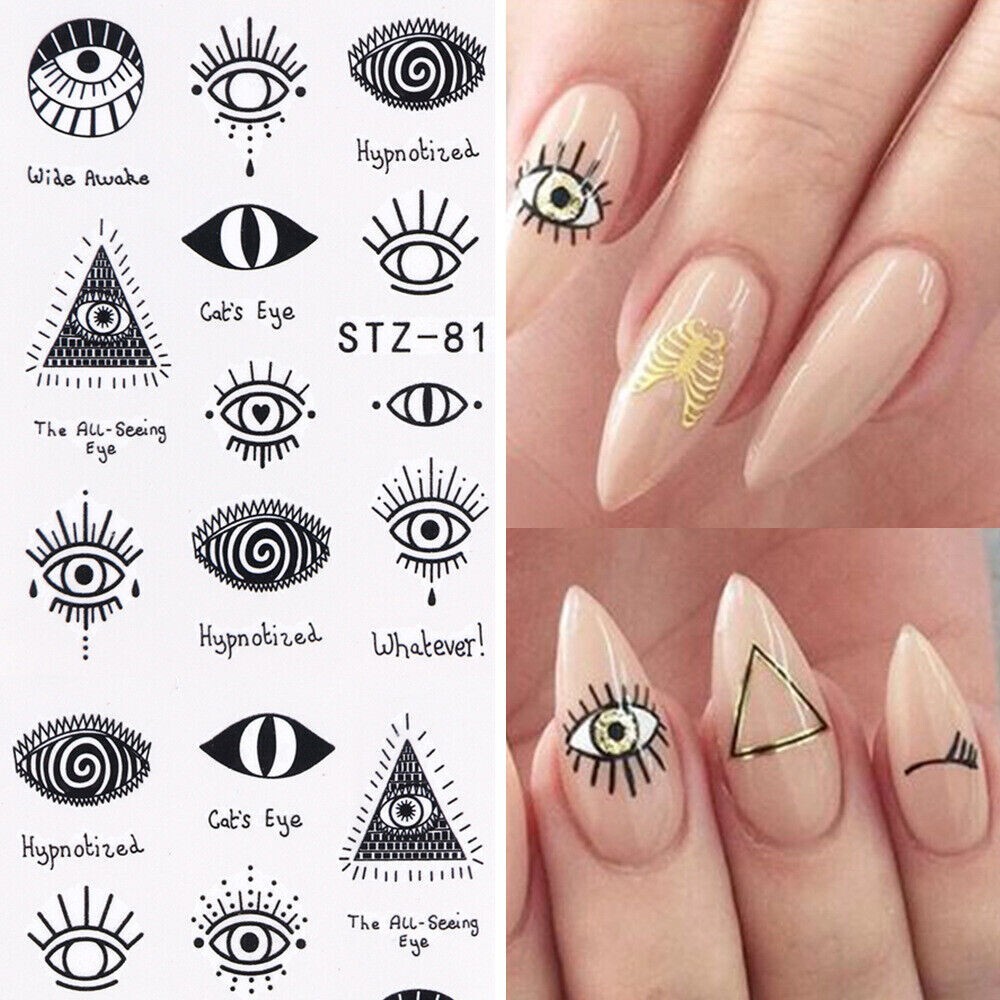 All Seeing Eye Nail Witch Of Seers Fortune Telling/Tarot Nail Art