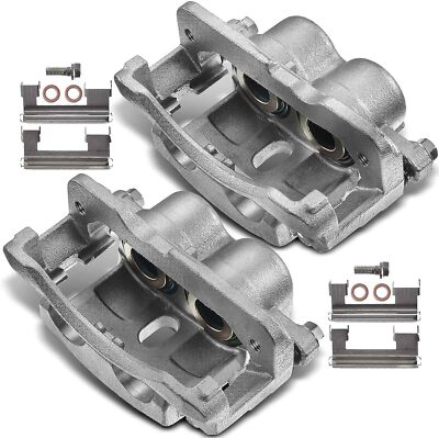 Pair Front or Rear Brake Calipers for Chevy GMC Silverado Sierra 1500 ...