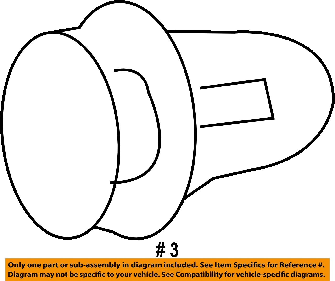 Toyota 8149621010 Genuine OEM Factory Original Lens Housing Guide for ...