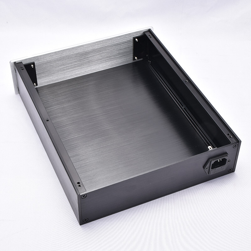 Full aluminum 2607B blank amplifier chassis DAC enclosure preamp box ...