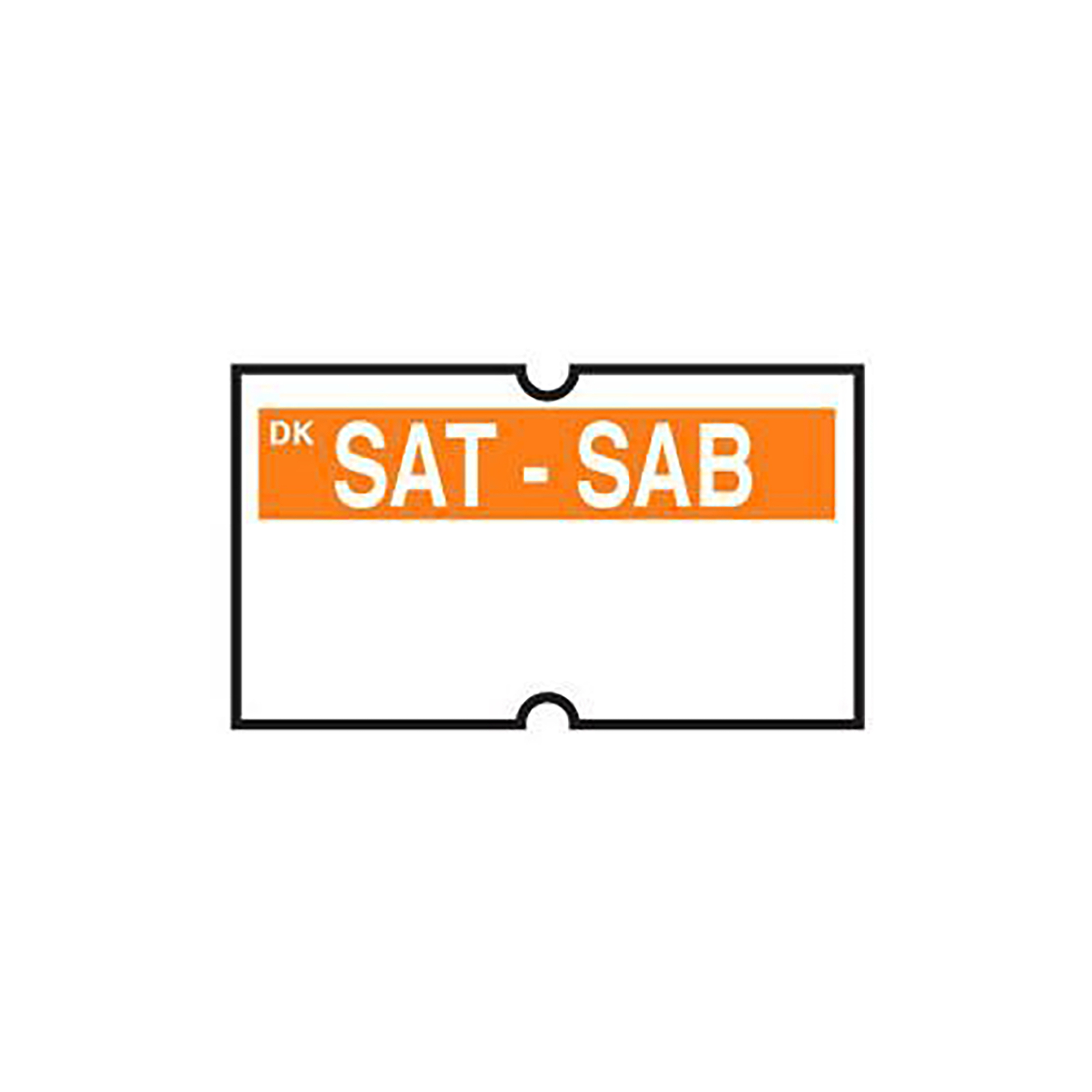 DayMark Day Mark 1104096 Dura Mark DM3 1 Line Saturday Label | eBay