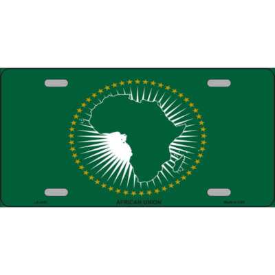 African Union Flag Metal Novelty License Plate Tag LP-3951 | eBay