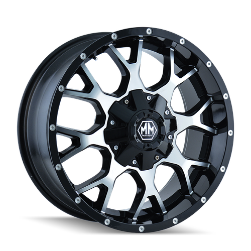 Mayhem Warrior Wheel 8015 Matte Black 20X9 5-150 0mm 110mm | eBay