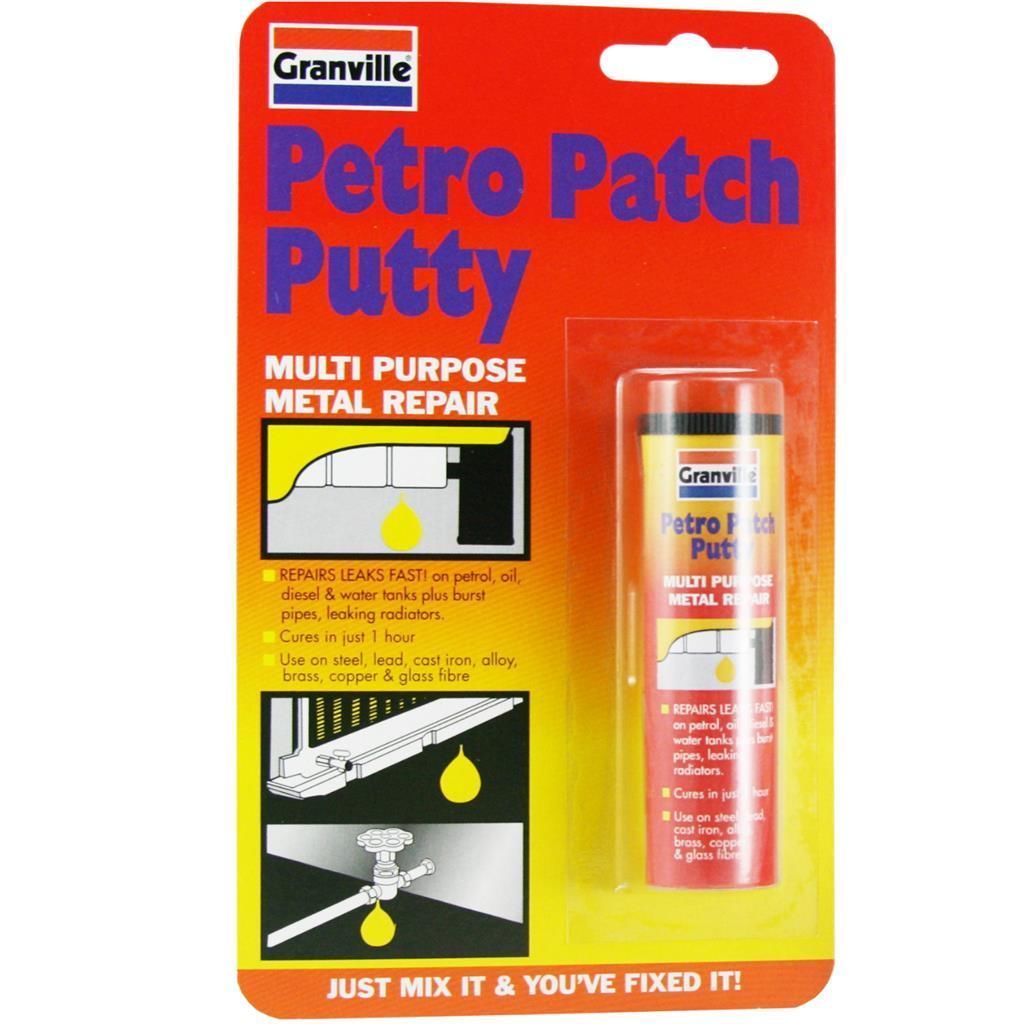 2x Petro Patch Putty Petrol Fuel Tanks Metal Gearbox Repair Leak Quick ...