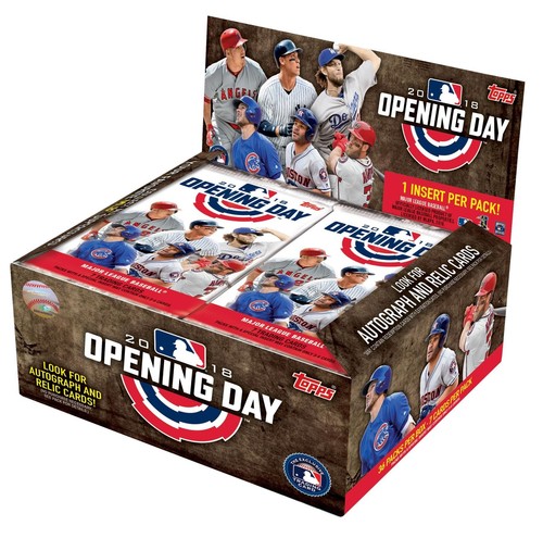 2018 Topps Opening Day Baseball Hobby Box English Factory Sealed | eBay