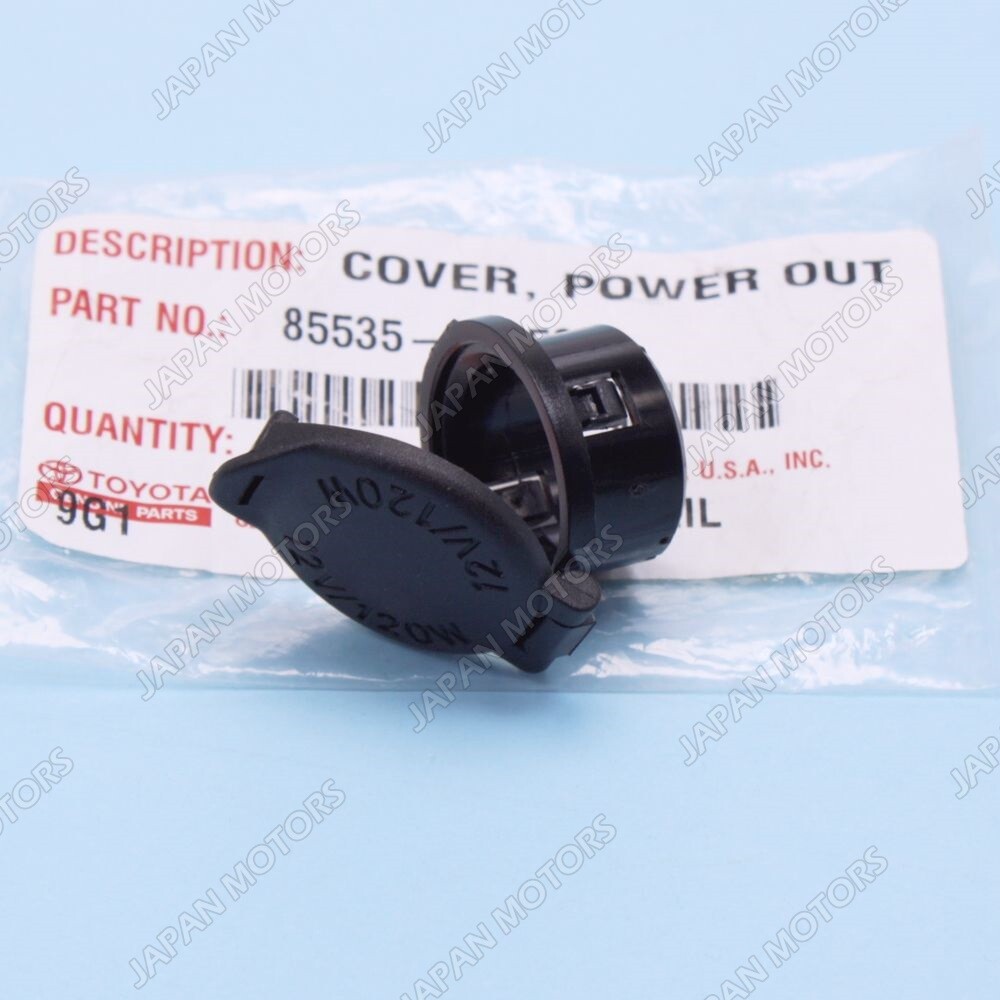 Genuine Toyota TUNDRA SEQUOIA AC Power Outlet Socket Cover Cap Plug ...