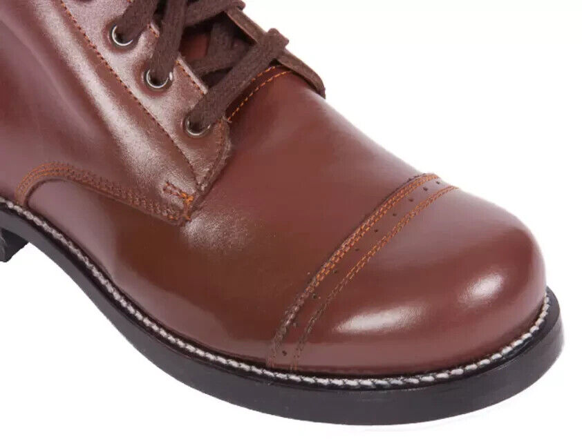 US M40 CAVALRY 3 BUCKLE BROWN LEATHER ,BOOTS OFFICER RIDING BOOTS ...