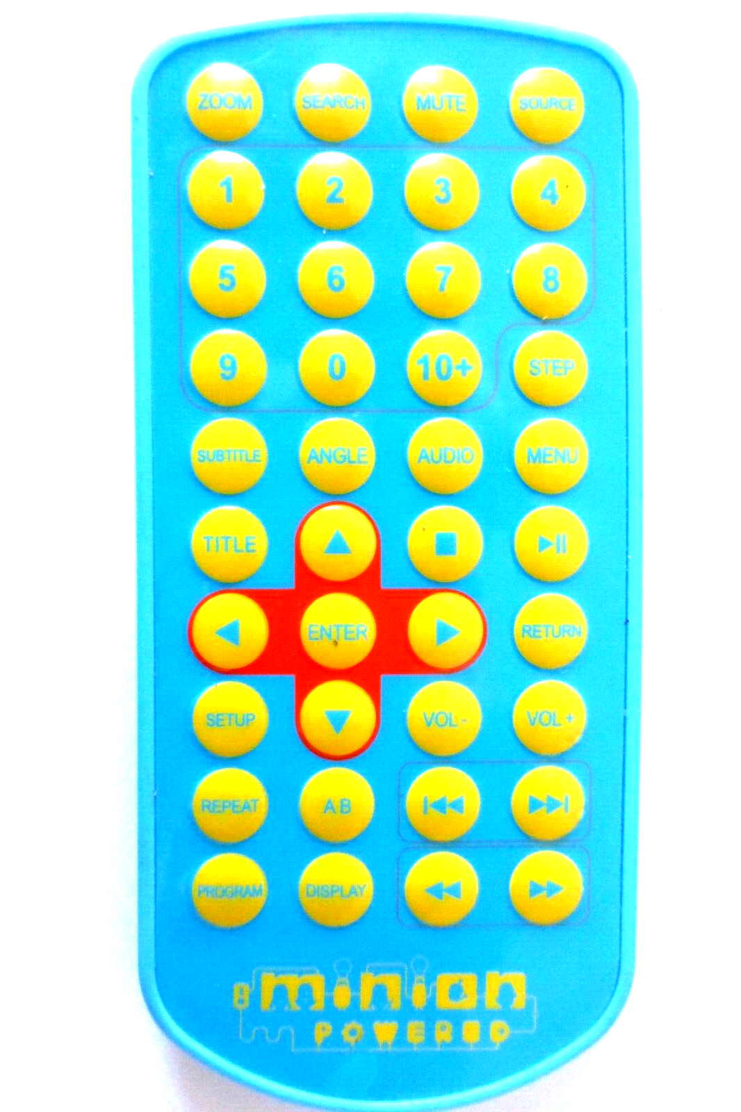 LEXIBOOK DESPICABLE ME PORTABLE DVD PLAYER REMOTE CONTROL for DVDP6DES ...