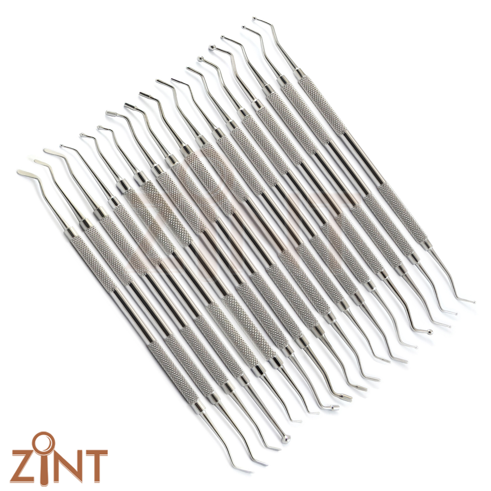 Set of 17 Dental Filling Hand Instruments Amalgam Composite Plugger ...