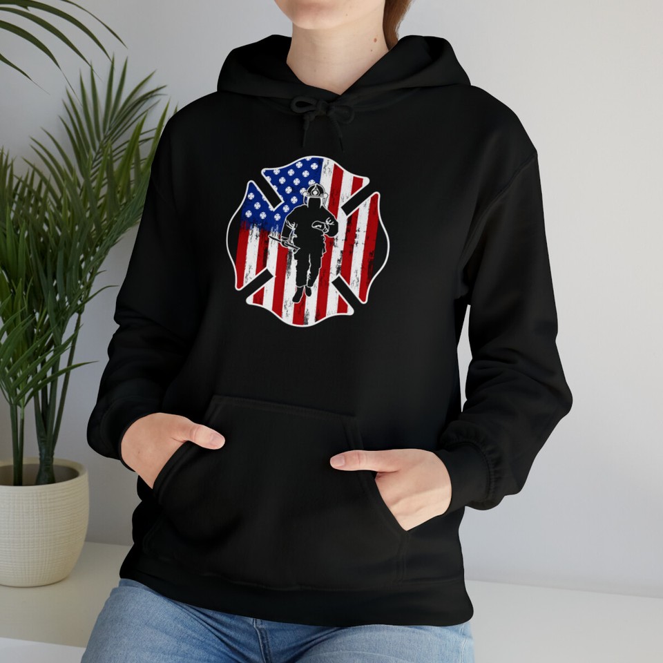 Fireman Hoodie, Firefighter Sweater, Firefighter Hoodie, Fireman ...
