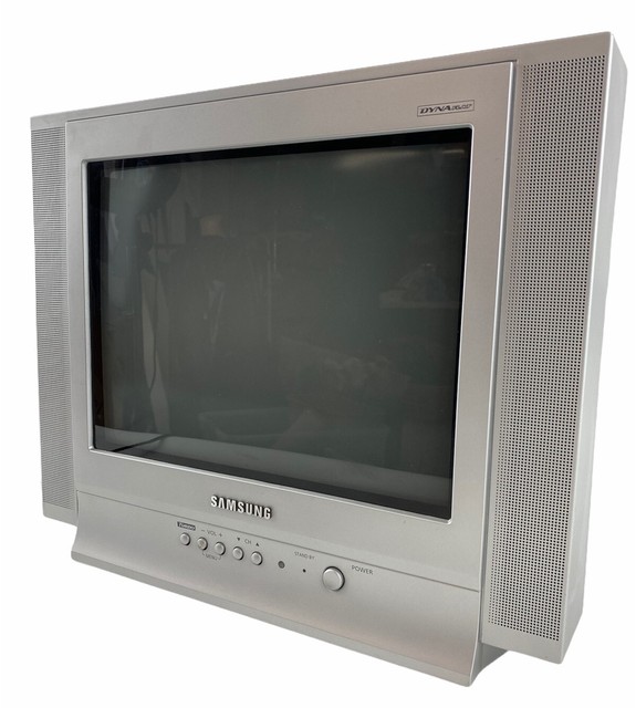 Samsung 14" CRT TV TXN1430F Dynaflat Retro Gaming 2003 Television ...