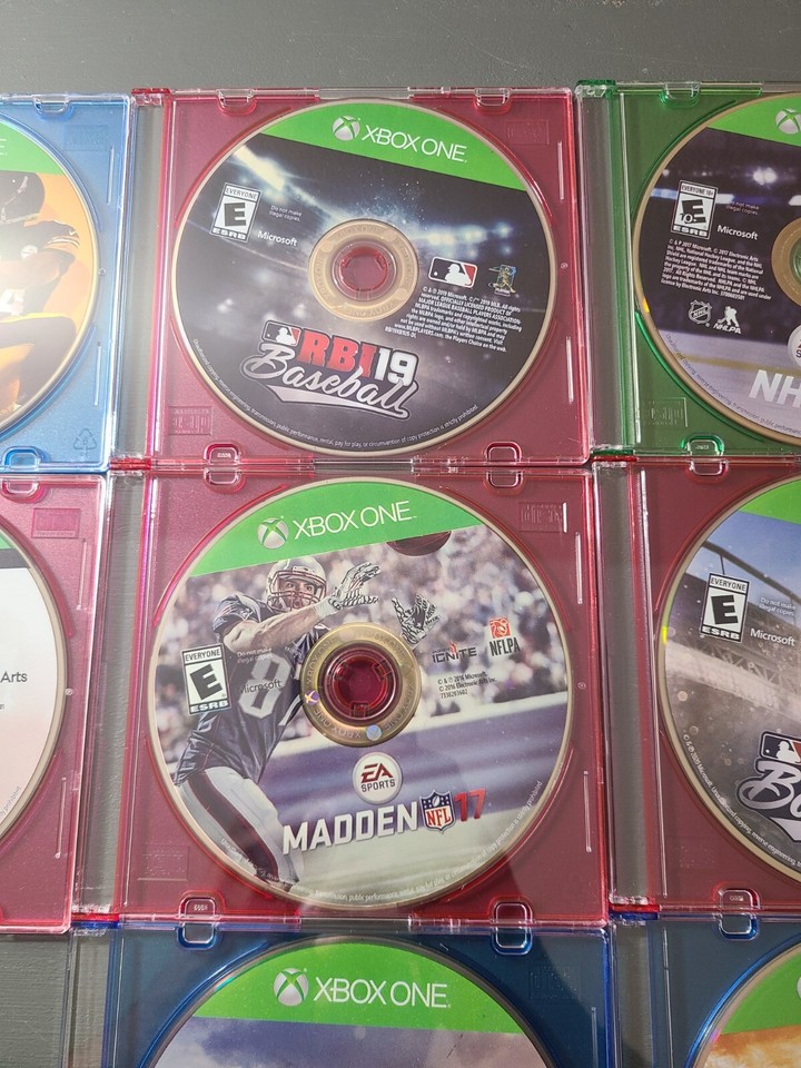 Xbox One 10 Sports Games Lot Disc Only Madden Fifa Rbi | eBay