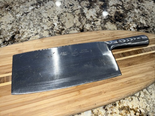 Vintage Three Rams Brand #1 Chinese Cleaver ~ Stainless Steel ~ RAZOR ...
