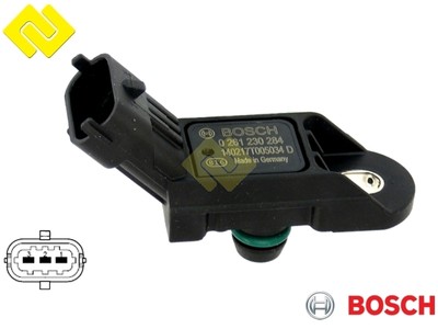 BOSCH 0261230284 INTAKE MANIFOLD MAP PRESSURE SENSOR ,670003207 ...