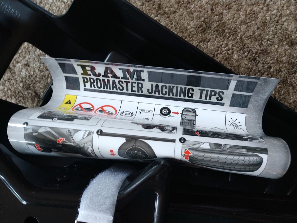 DODGE RAM Promaster Van Jack & Tool Kit | eBay