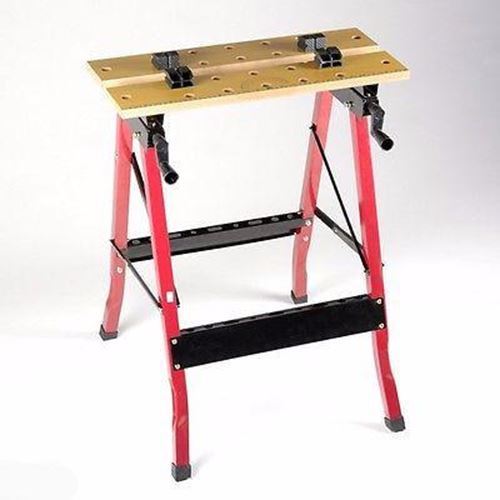 Portable Fold Up Folding Workbench Work Vise Bench Clamp Table Saw ...