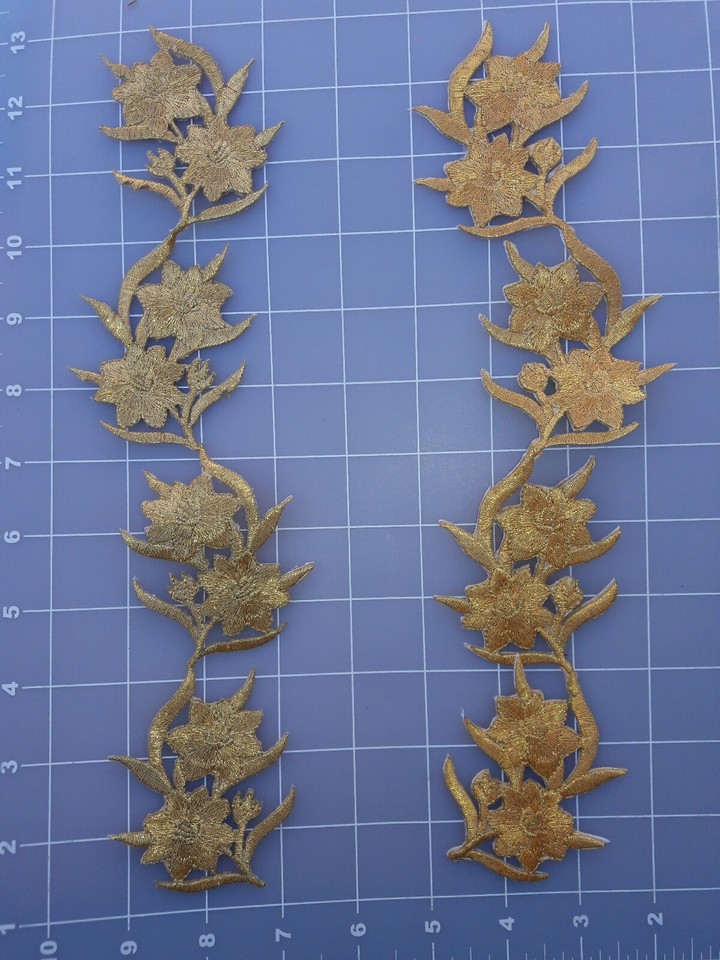 embroidered applique flowers patch iron | eBay