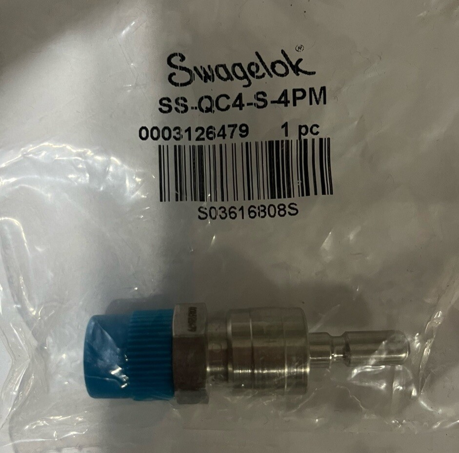 9) SWAGELOK SS-QC4-S-4PM QUICK CONNECT STEM ¼" BOX OF 9 for sale online ...
