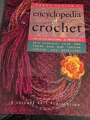 Donna Kooler's Encyclopedia of Crochet by Donna Kooler B1 | eBay