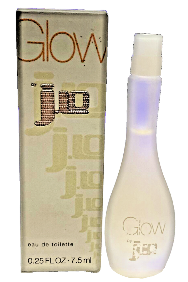 Glow by J.LO Perfume Eau De Toilette .25 oz/7.5ml Splash MINI Bottle ...