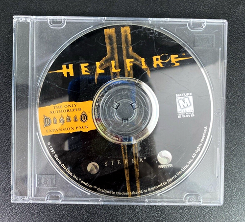 Hellfire: Diablo Expansion Pack (PC, 1997) Disc only** 20626699570| eBay