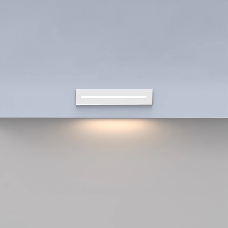 LED Bedroom Linear Grille Light Hallway Anti-glare Embedded Lamp ...
