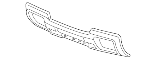 GM OEM 15-19 Silverado 2500 HD Bumper Components-Skid Plate 23324215 | eBay