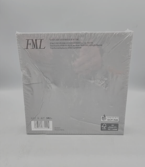 SEVENTEEN 10th Mini Album 'FML' (CARAT Version) [New CD] Brand New - Box Damage 196922330902| eBay