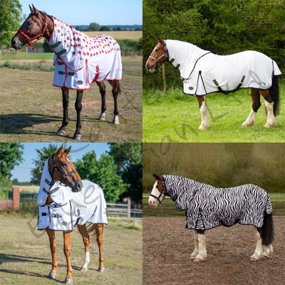 Fly Rug Gallop Horse Pony Combo Mesh Fly Rug or Turnout Fly Rug Full ...