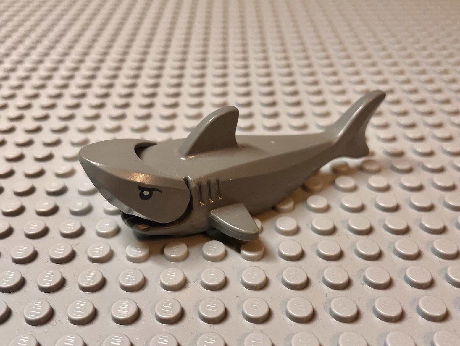 Lego Shark With Rounded Nose Black Eyes White Pupils 14518 Qty. 1 | eBay