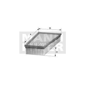 Filtre air MANN 8200820859|165465434R|165465086R|165467751R| | eBay