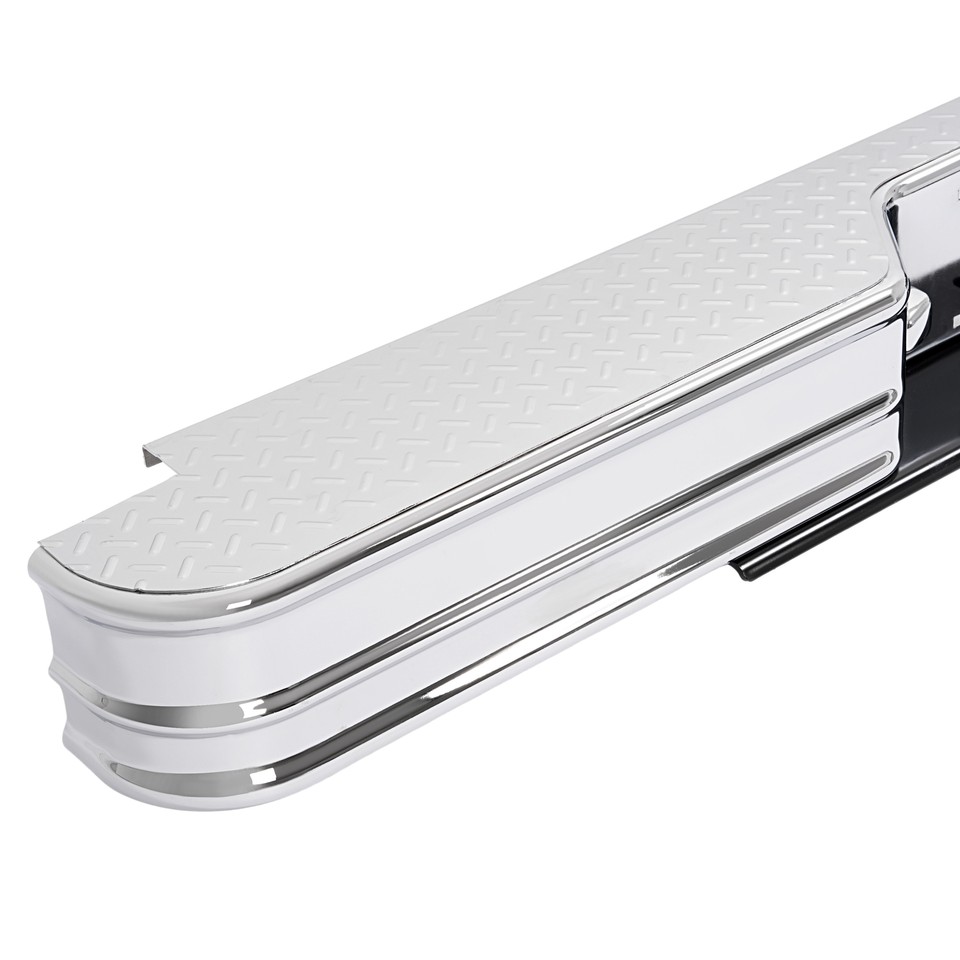 Diamondstep Universal Rear Step Bumper Assembly For Ford F-150 Powder ...