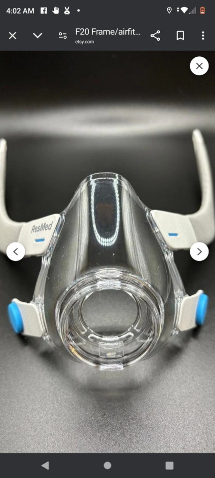 Res-med F20 Frame only, replacement Frame Fits All Sizes 63260 | eBay